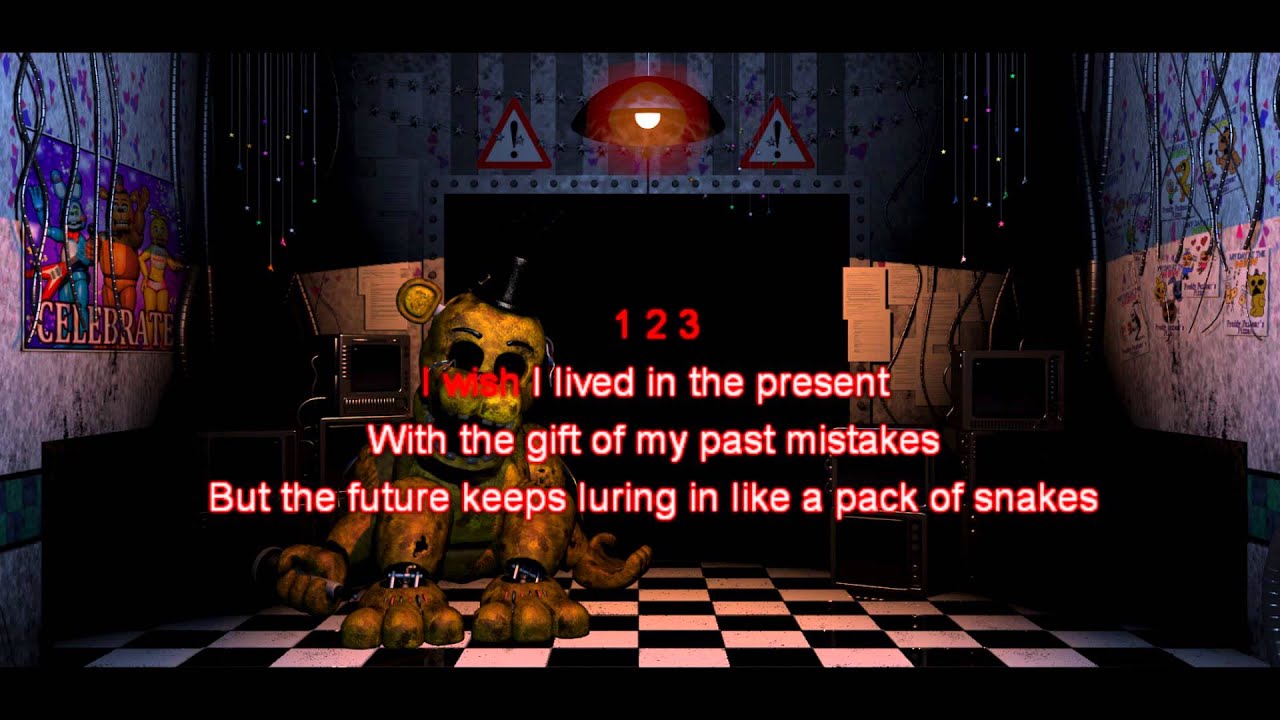 Five Nights at Freddy's 2 Song (FNAF2) - The Living Tombstone: KARAOKE